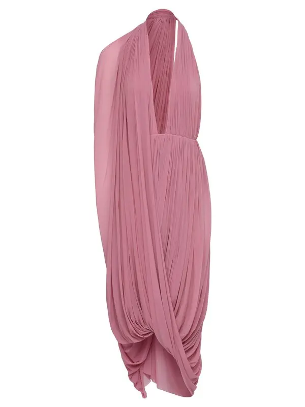 Magda Butrym Draped Midi Dress - Pink