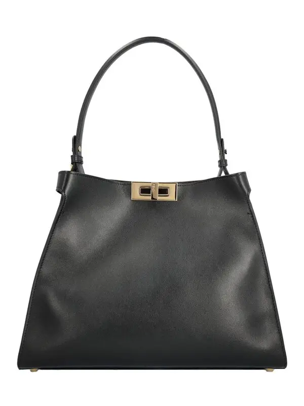 Fendi Way Medium Leather Handbag - Multicolor