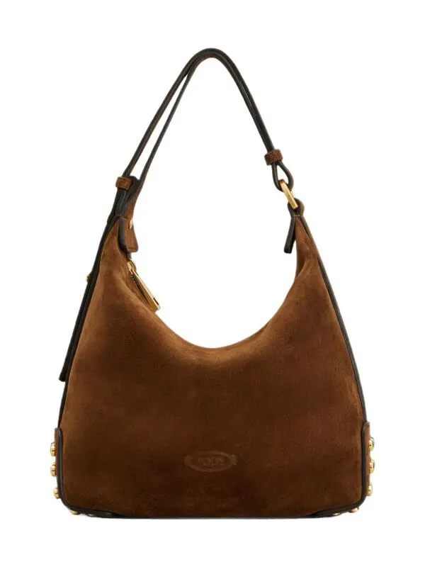 TOD'S Metal Dots Mini Leather Shoulder Bag - Multicolor