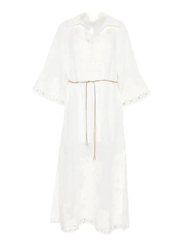 Zimmermann Indra Embroidered Maxi Dress - Multicolor