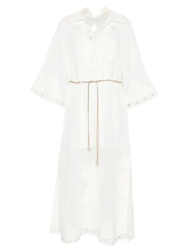 Zimmermann Indra Embroidered Maxi Dress - Multicolor