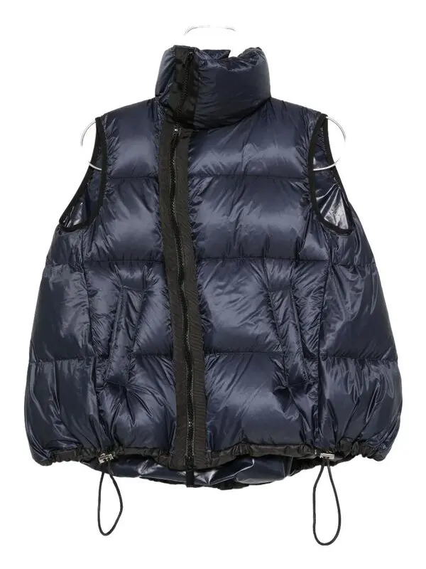 Sacai Nylon Puffer Vest - Multicolor