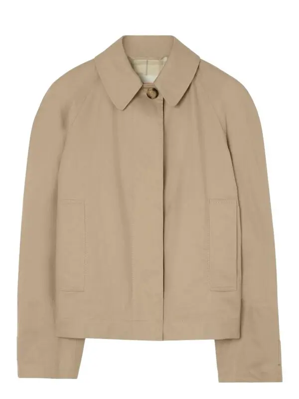 Burberry Cotton Tropical Gabardine Jacket - Multicolor