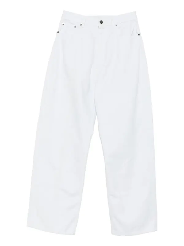 Phoebe Philo Zipped Denim Jeans - Multicolor