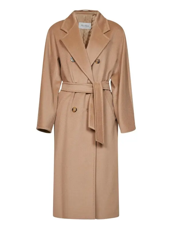 Max Mara Icon Madame Belted Coat - Multicolor