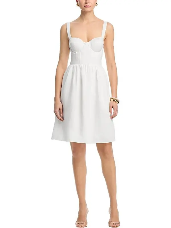 L'Agence Tiani Bustier Dress - Ivory