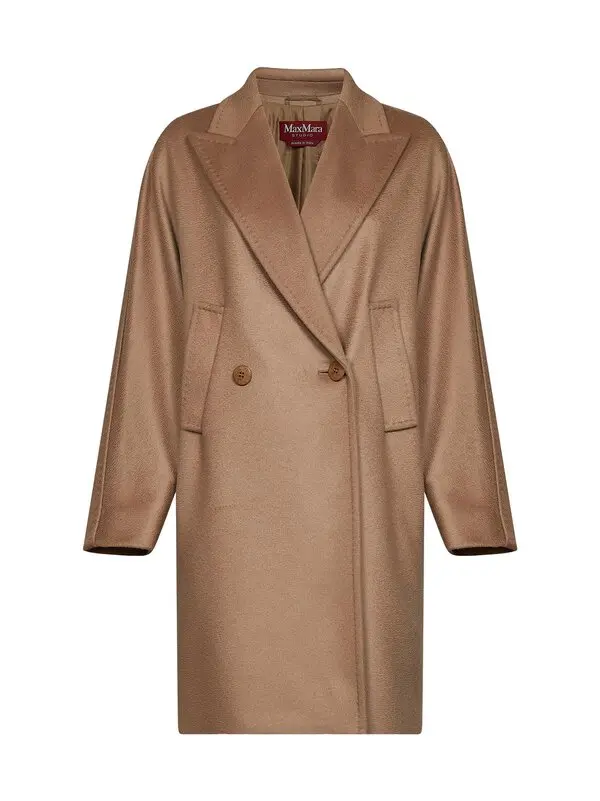 Max Mara Mastro Double-breasted Midi Coat - Multicolor