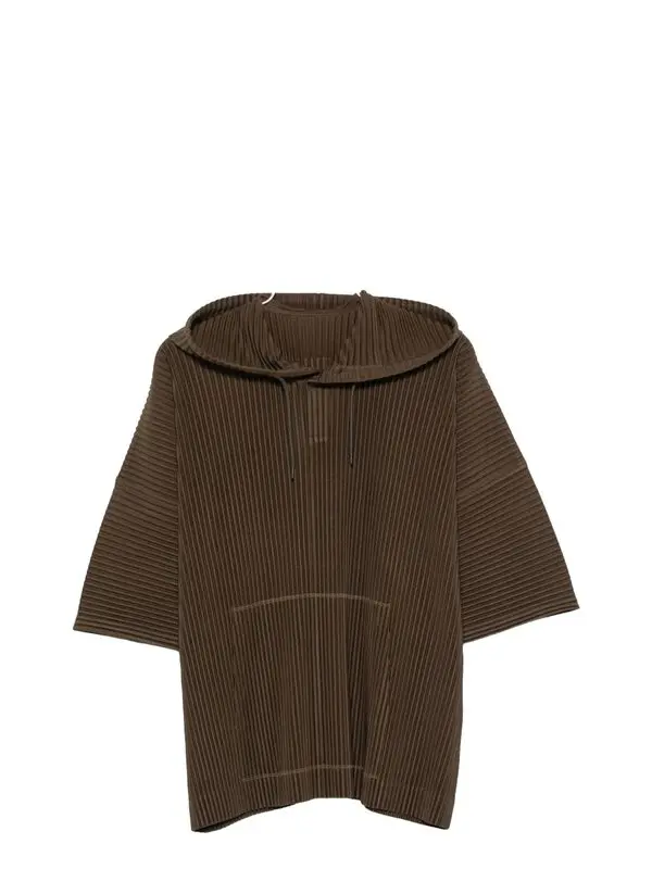 Issey Miyake Homme Plissé Hooded T-shirt - Multicolor