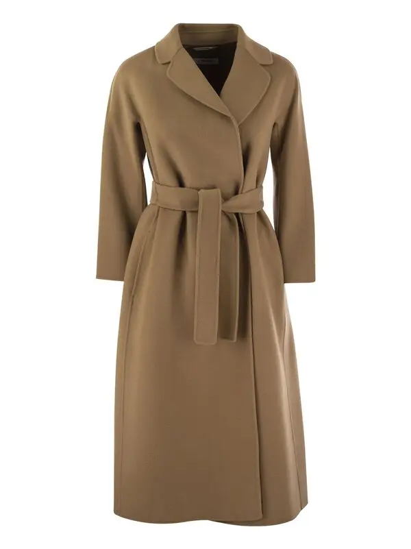 Max Mara Esturia Wool Coat - Brown