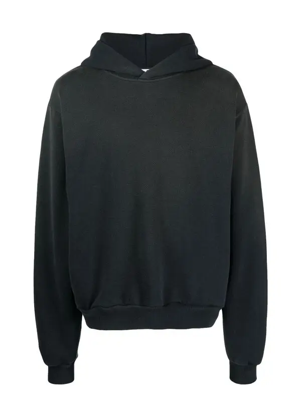 Acne Studios Distressed Logo Print Hoodie - Multicolor