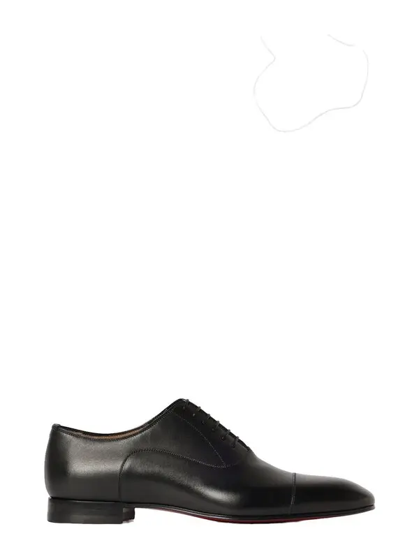 CHRISTIAN LOUBOUTIN Brogue Shoes Cap Toe Oxford - Black