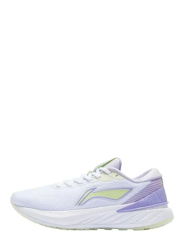 LI-NING Yueying Element 2 Athletic Sneakers - White/purple/green