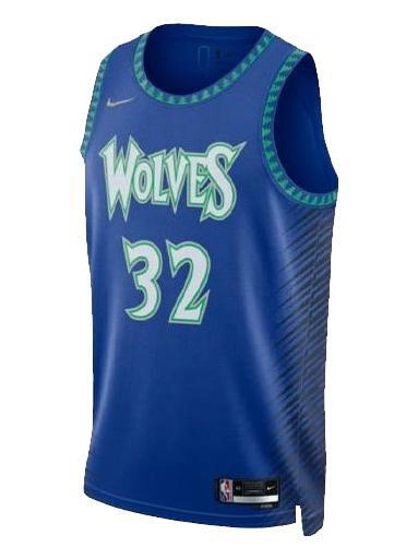 Nike X Nba 75th Anniversary Minnesota Timberwolves Karl-anthony Towns Jersey - Blue