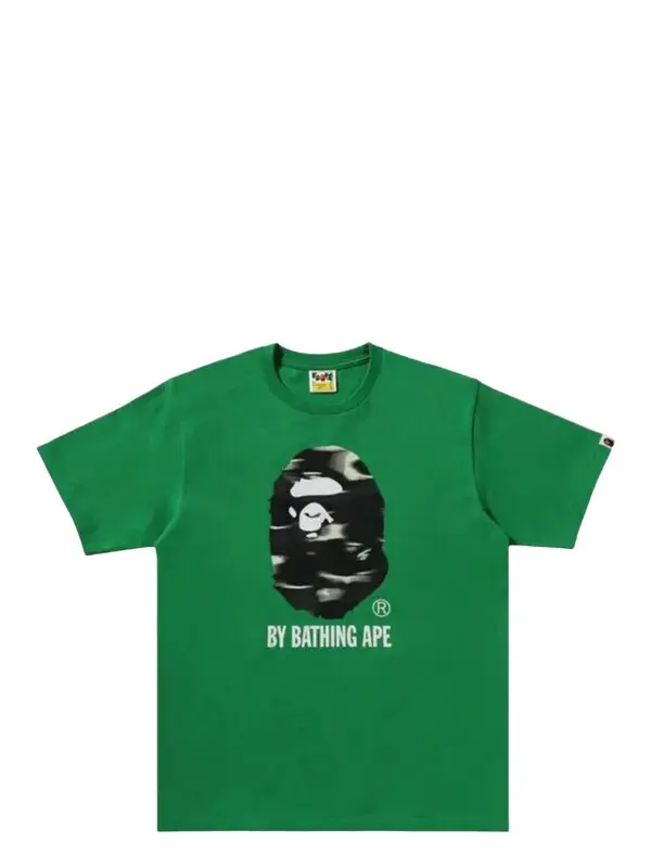 A BATHING APE Screen Camo T-shirt - Green