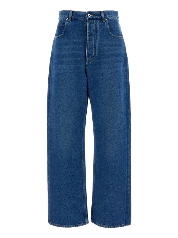 Bottega Veneta Wide Leg Jeans - Multicolor