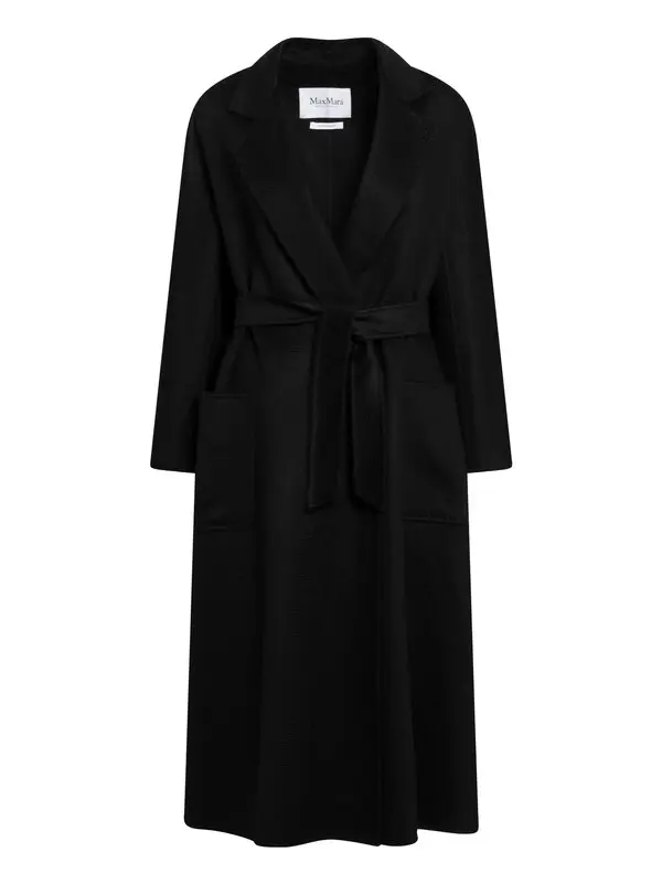 Max Mara Ludmilla Icon Cashmere Coat - Black