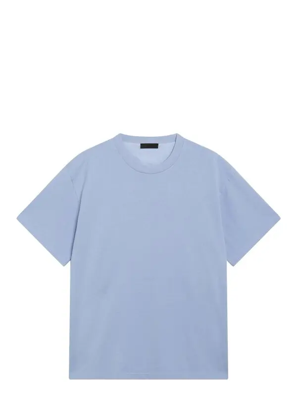 Prada Sky Cotton T-shirt - Blue