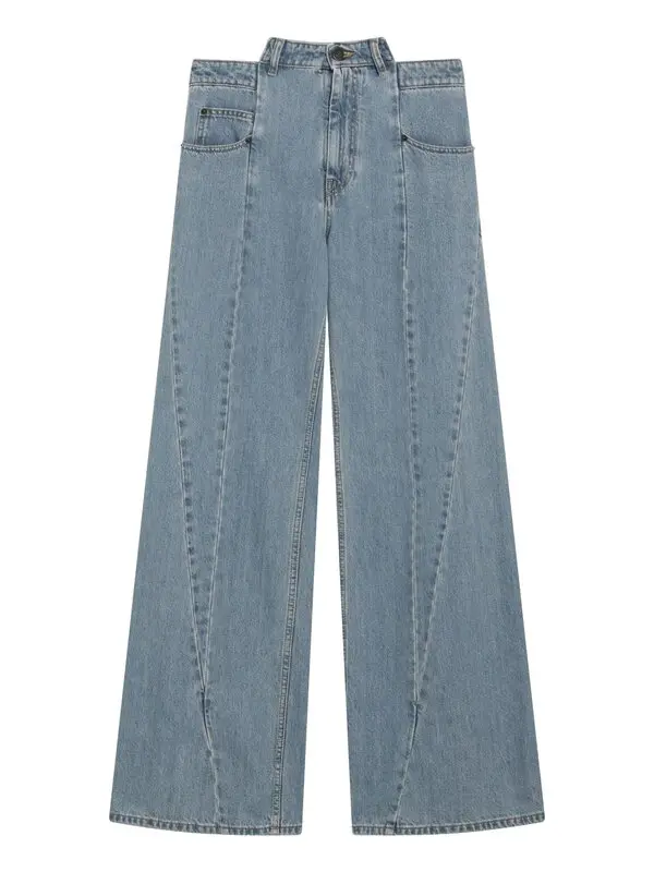 MAISON MARGIELA Stonewashed Straight-leg Denim Jeans - Blue