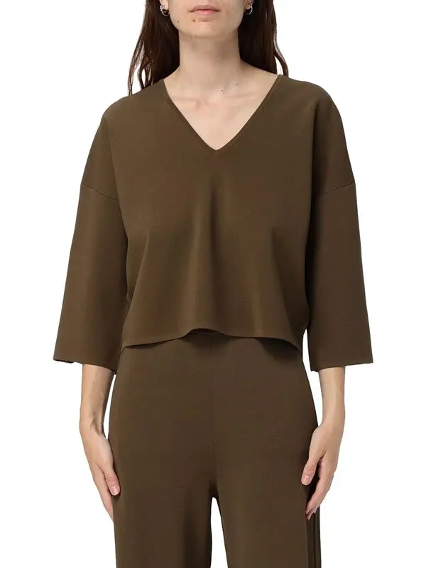 Max Mara Cropped Top - Green