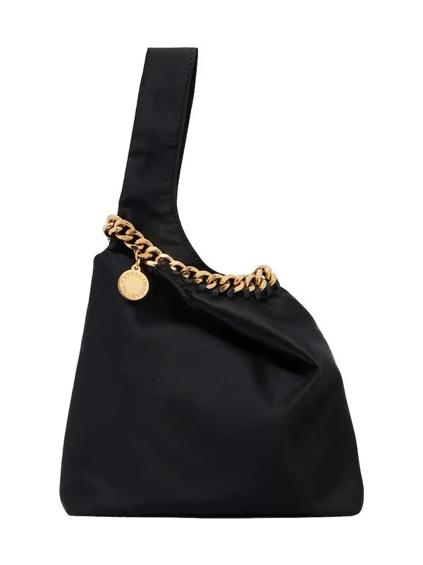 Stella McCartney Falabella Satin Tote Bag - Black