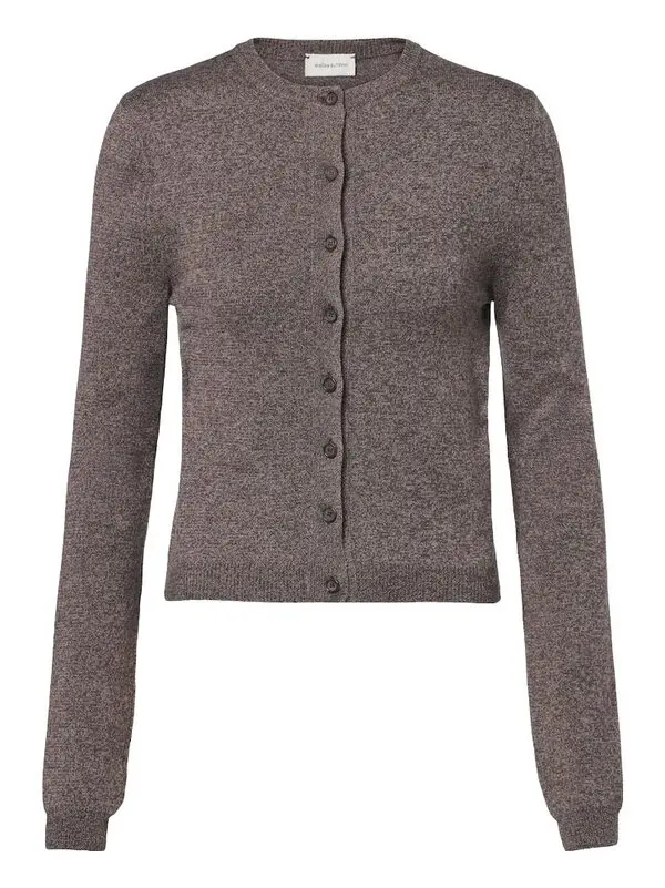 Magda Butrym Wool Cardigan - Grey
