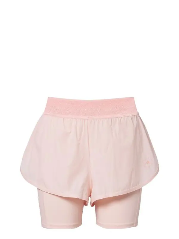 Adidas By Stella McCartney Logo Running Shorts - Pink
