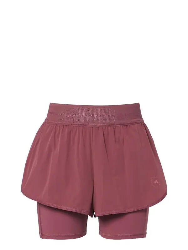 Adidas By Stella McCartney Logo Running Shorts - Pink