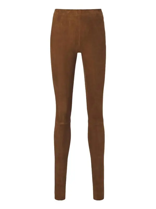 Stouls Carolyn Suede Leggings - Brown