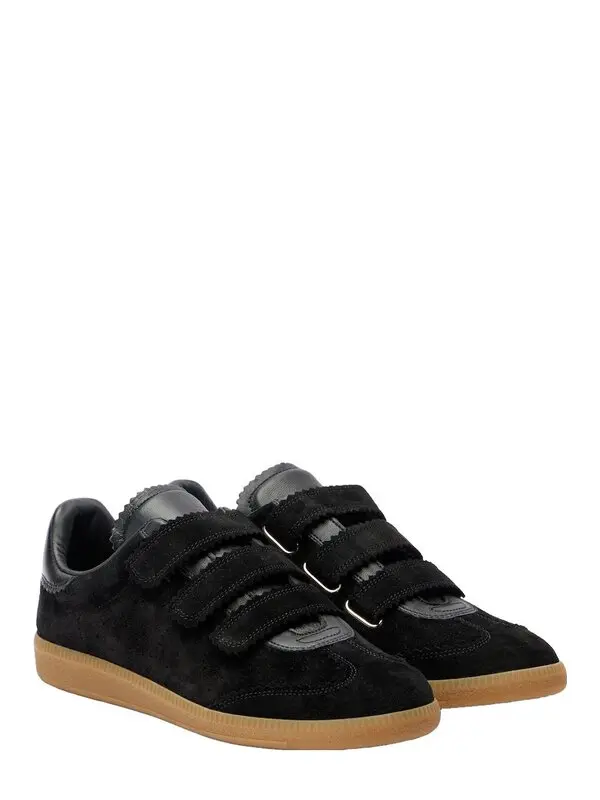 Isabel Marant Étoile Beth Suede Sneakers - Black