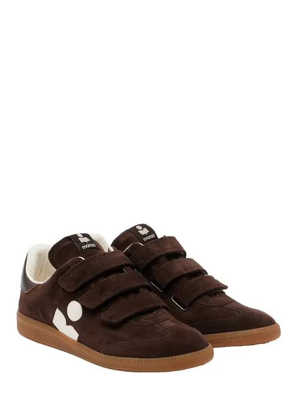 Isabel Marant Étoile Suede Sneakers - Brown