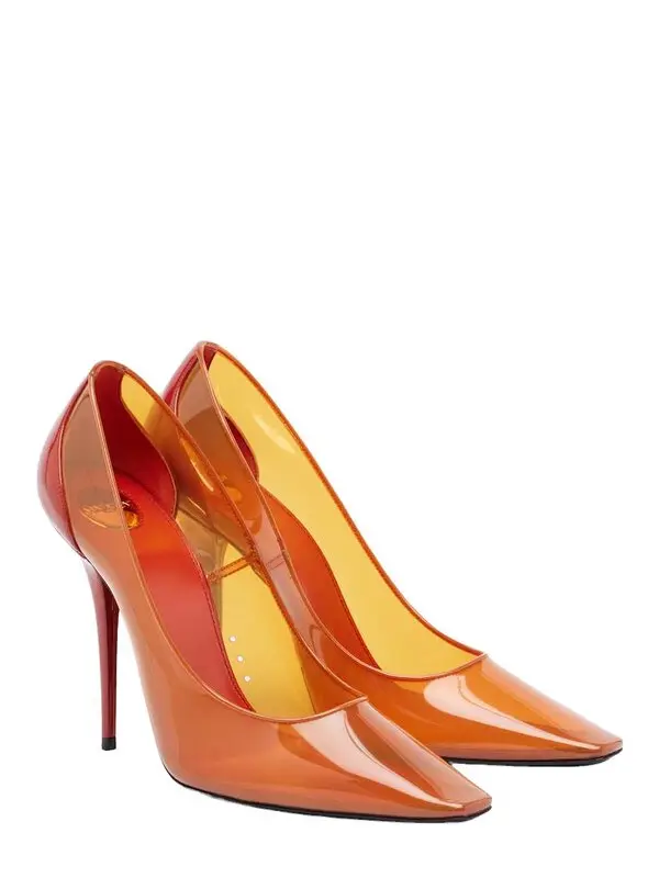 Saint Laurent Folie Pumps - Orange