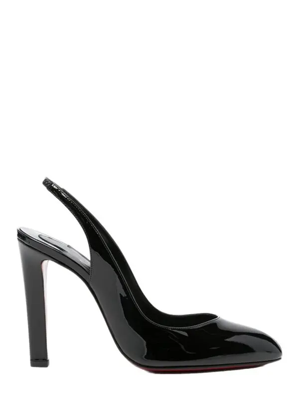 CHRISTIAN LOUBOUTIN Fannylove Patent Leather Slingbacks - Multicolor