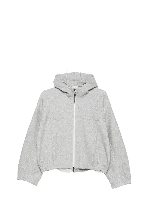 Brunello Cucinelli Cotton Blend Hoodie - Multicolor