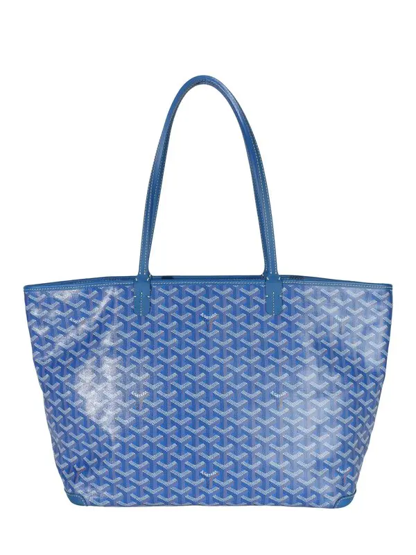 Goyard Goyardine Artois Mm Tote Bag - Blue