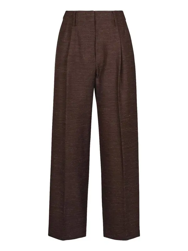 Rachel Comey Hurst Pleated Trousers - Brown