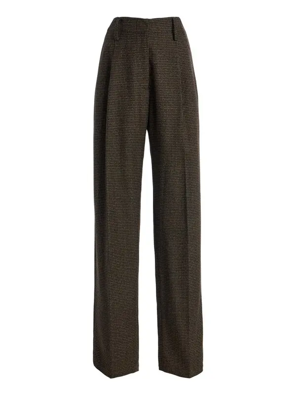 Rachel Comey Hurst Pleated Trousers - Brown