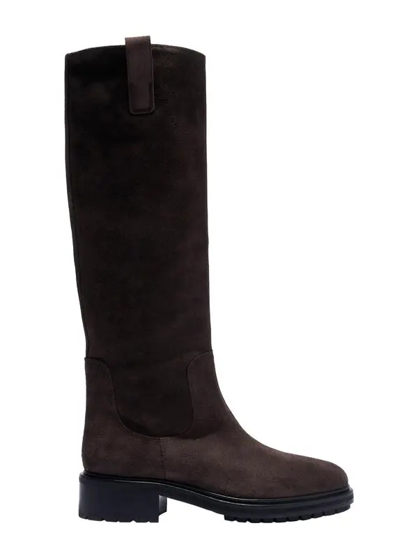 AeydĒ Henry Suede Boots - Brown