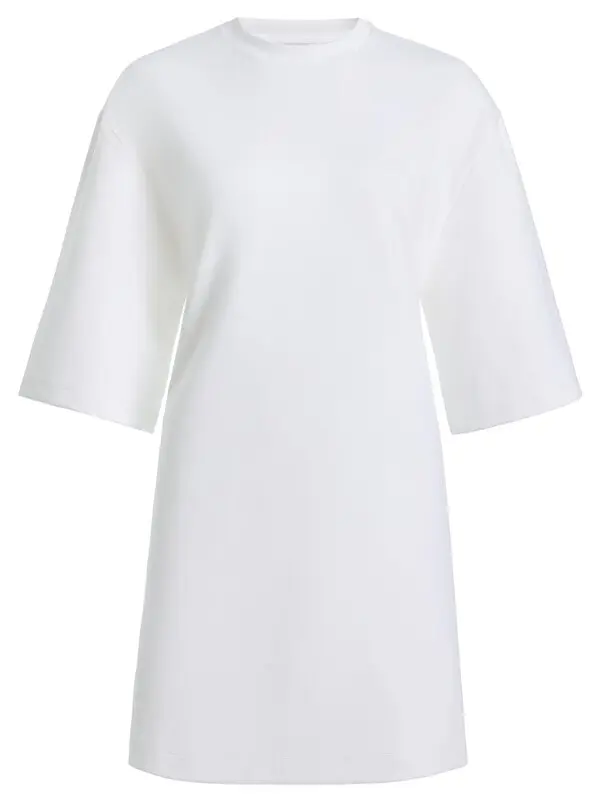 Wardrobe.NYC Backless T-shirt Mini Dress - White