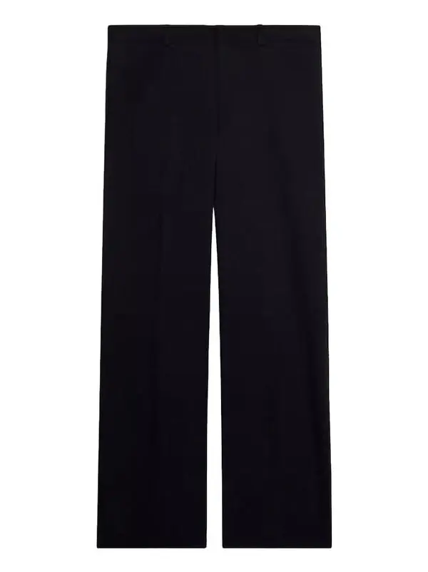 Celine Ethan Wool Gabardine Pants - Black