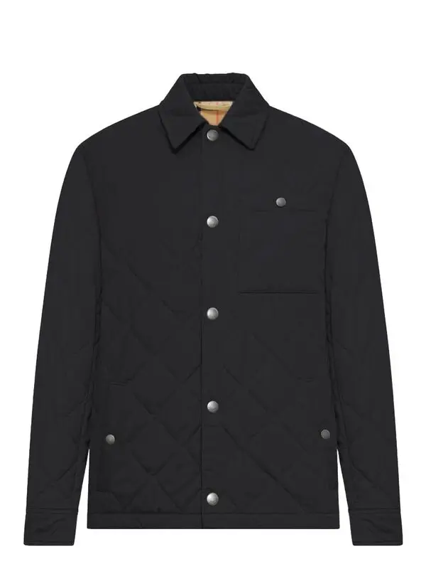 Burberry Reversible Quilted Nylon Overshirt - Multicolor