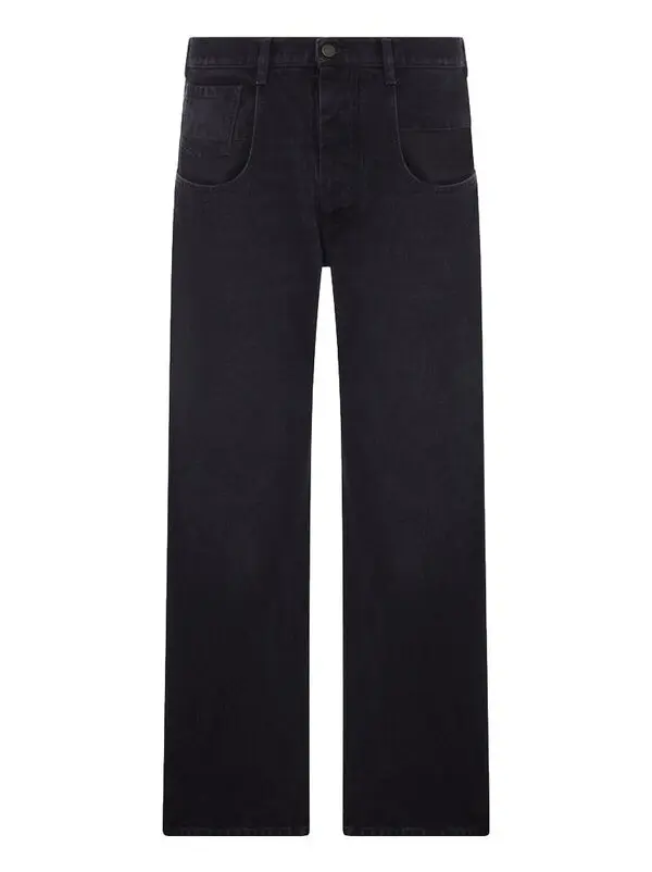 MAISON MARGIELA Straight Leg Jeans - Black