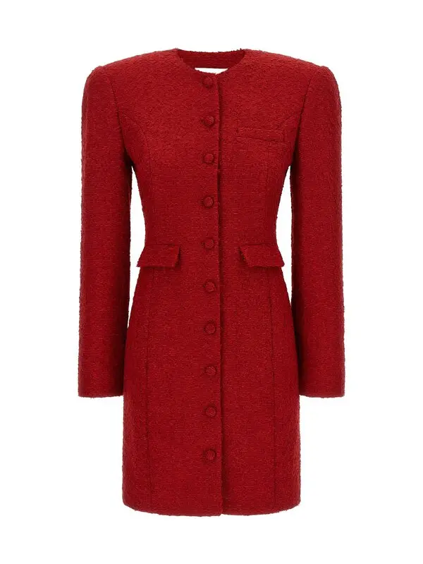 Magda Butrym 35' Mini Blazer Dress - Red