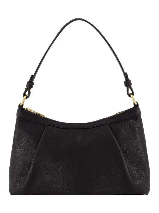 Vince Ava Pebbled Leather Convertible Crossbody Bag - Black