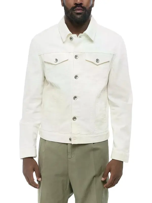Brunello Cucinelli Denim Jacket - White
