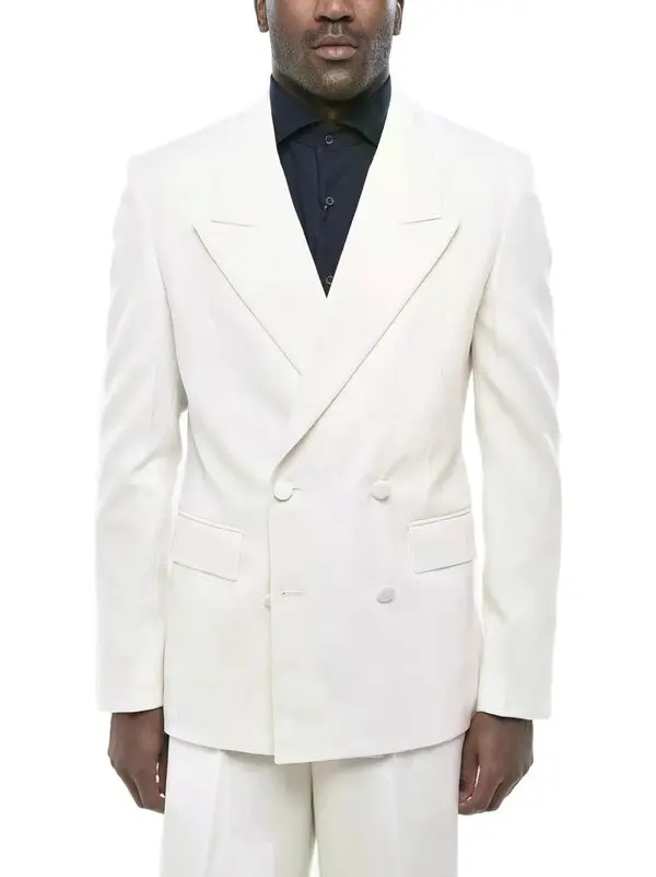 Givenchy Double-breasted Peak-lapel Blazer - Neutrals