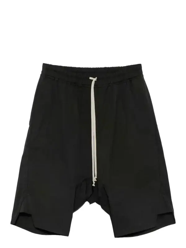 Rick Owens Basket Drawstring Shorts - Black