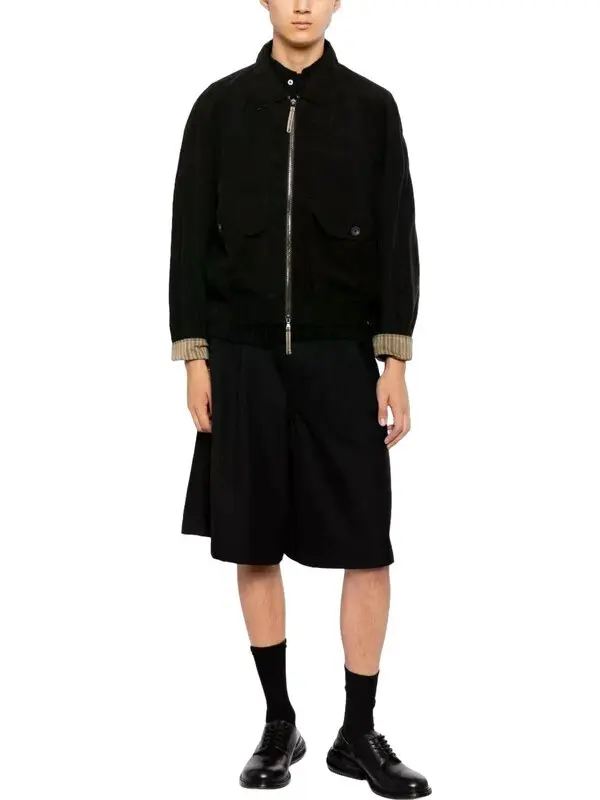 ZIGGY CHEN Zip-up Jacket - Black