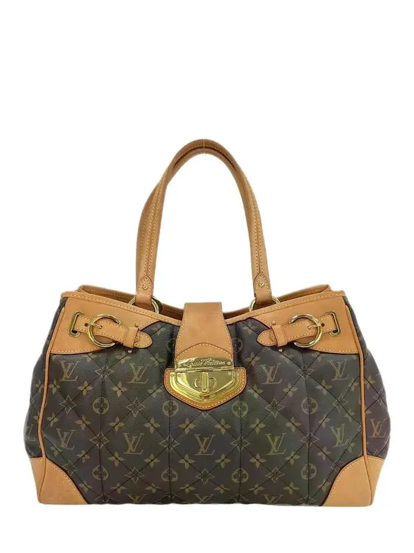 LOUIS VUITTON Monogram Quilted Tote Bag - Brown