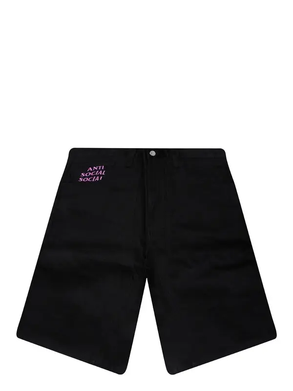 ANTI SOCIAL SOCIAL CLUB Chainstick Carpenter Shorts - Black