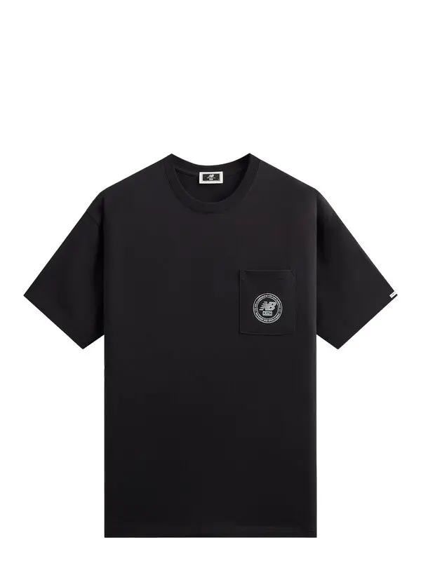 Kith X New Balance Crest Pocket Tee - Black